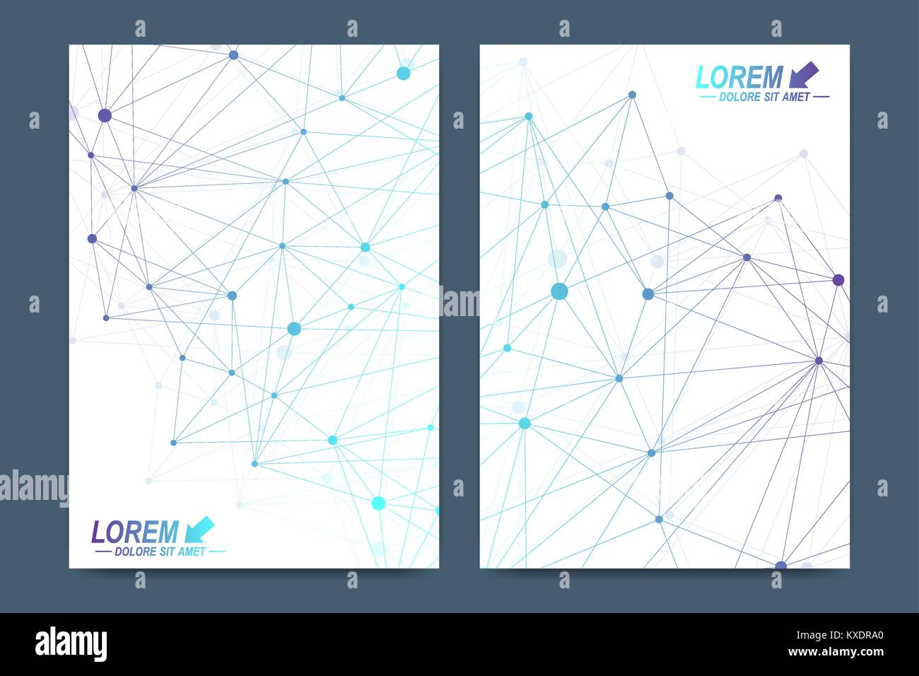 Vector template for brochure, Leaflet, flyer, advert, cover, catalog ...