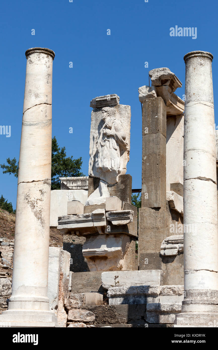 Ruins of the ancient Greek city Ephesus Stock Photo - Alamy