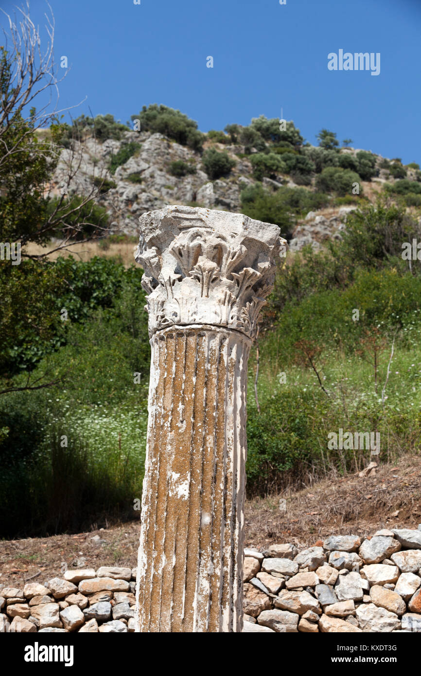 Ruins of the ancient Greek city Ephesus Stock Photo - Alamy