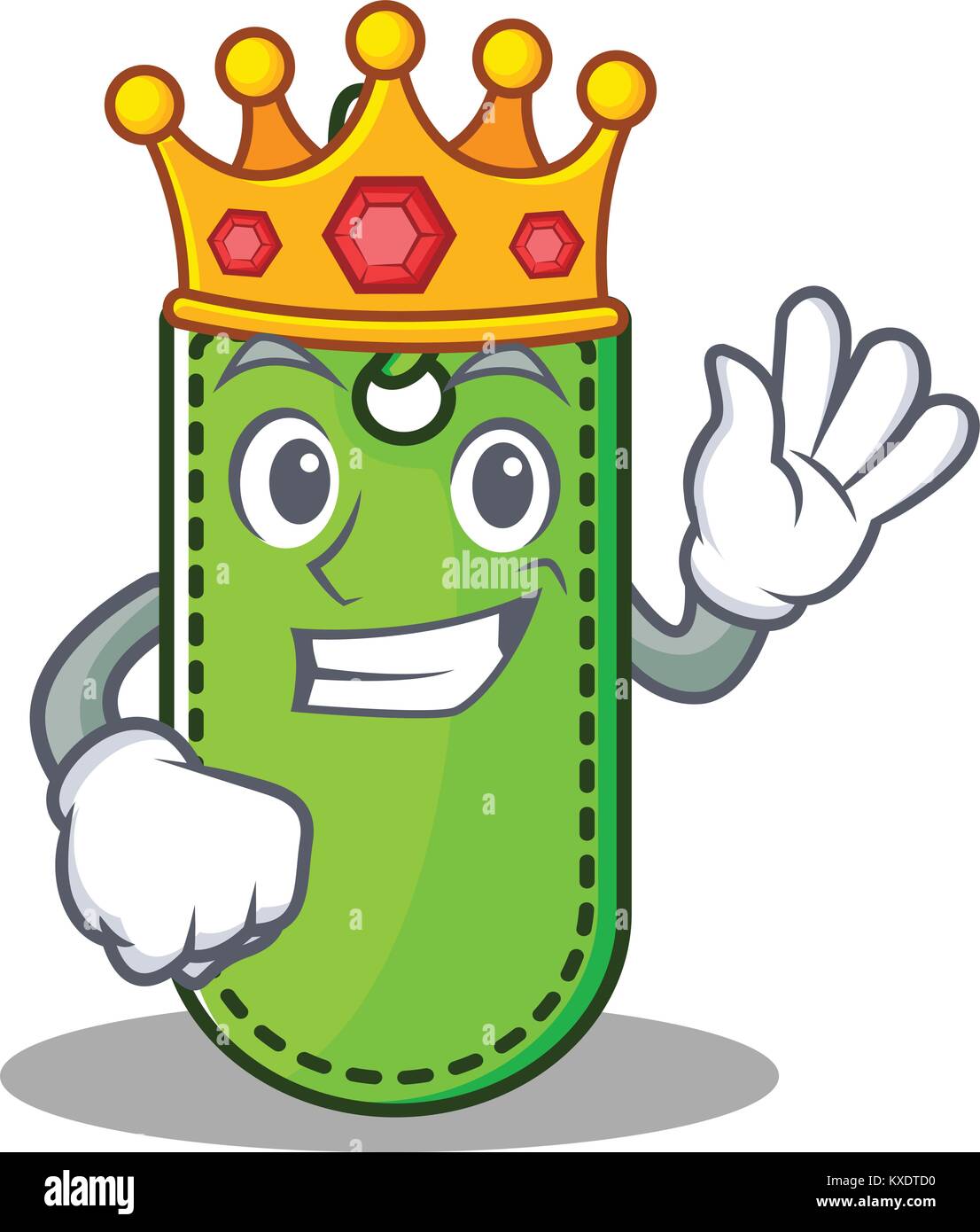 King price tag mascot cartoon Stock Vector Image & Art - Alamy