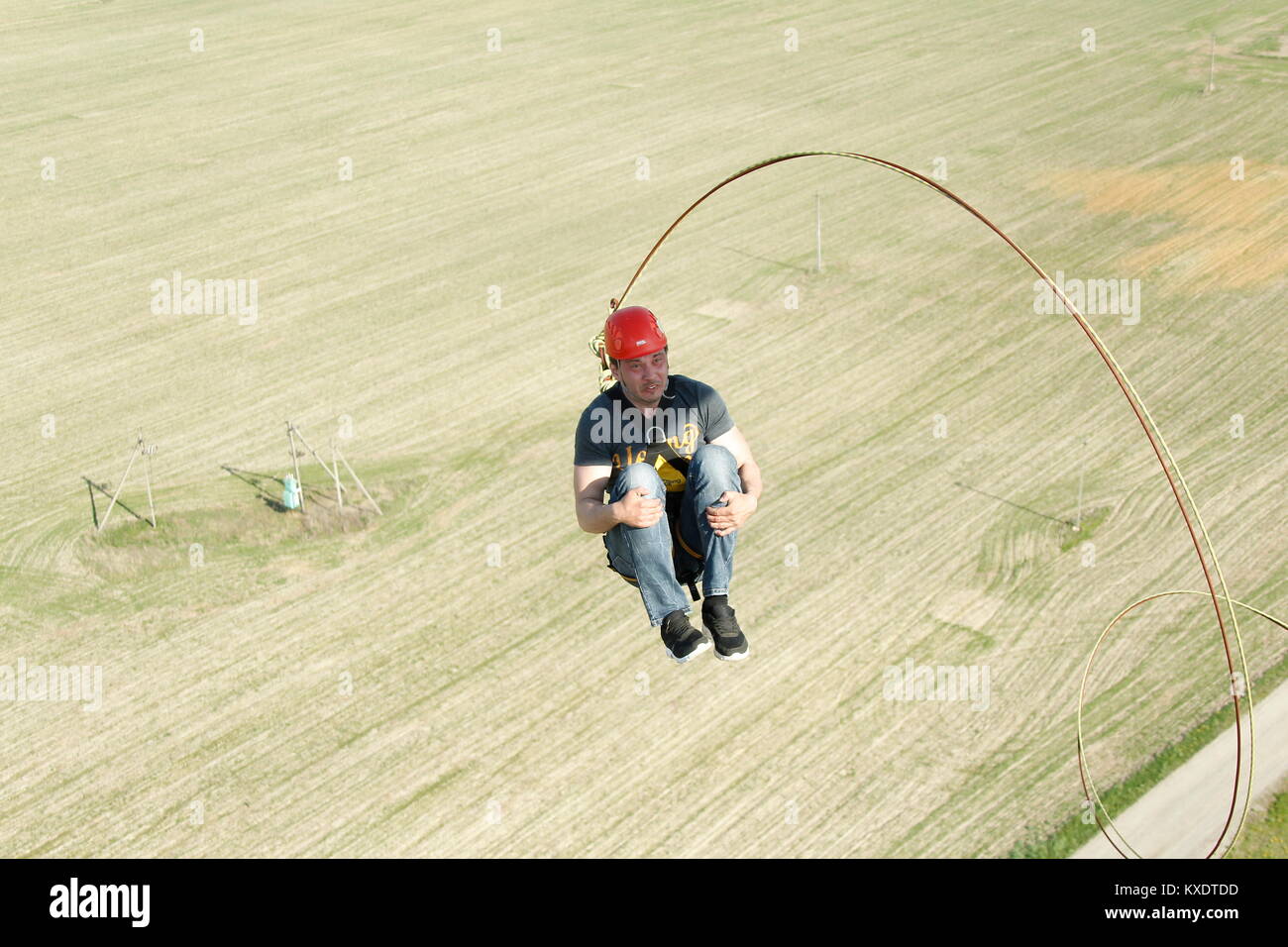 Man falling down mountain hi-res stock photography and images - Alamy
