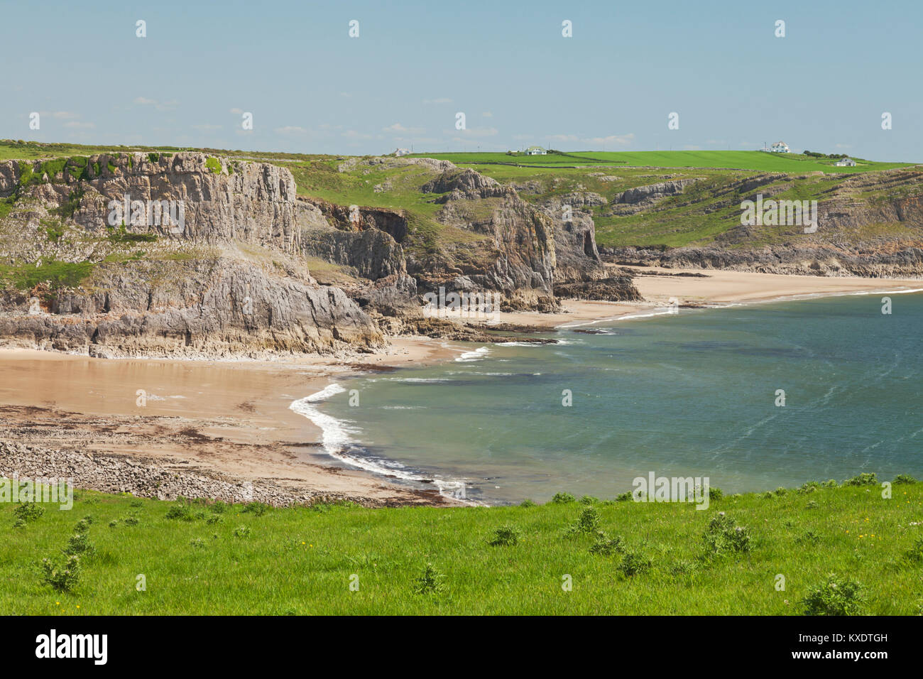 Mewslade bay gower peninsula hi-res stock photography and images - Alamy
