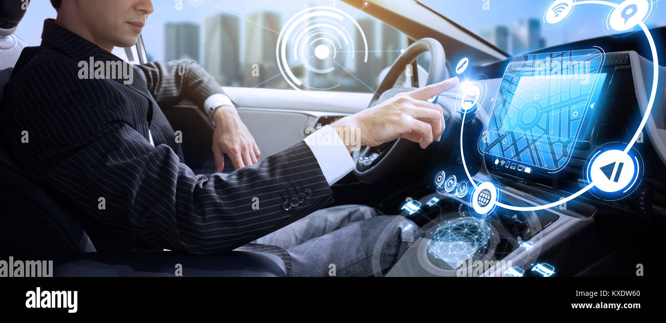 Autonomous car hi-res stock photography and images - Alamy