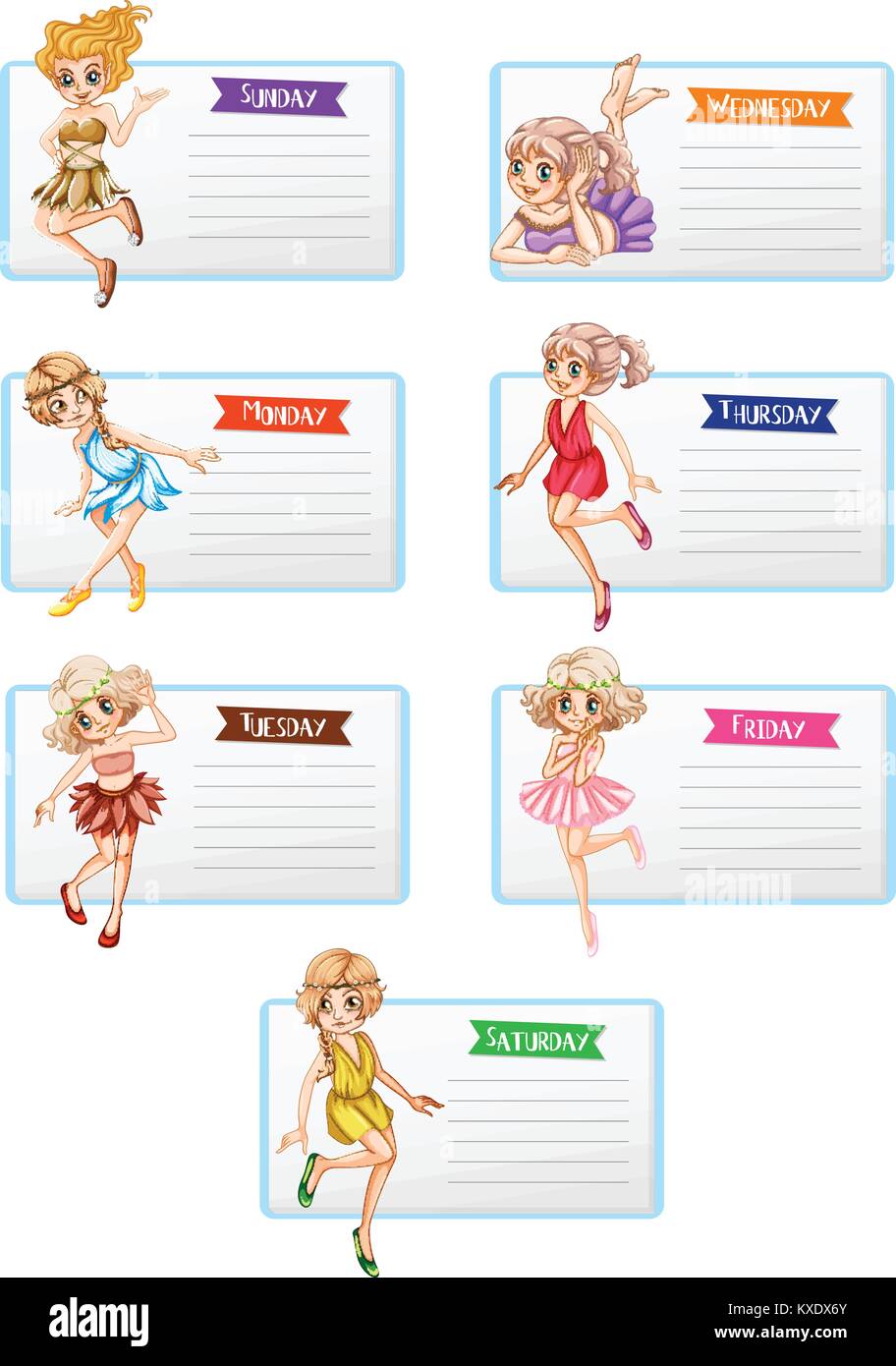 Tuesday picture Stock Vector Images - Alamy