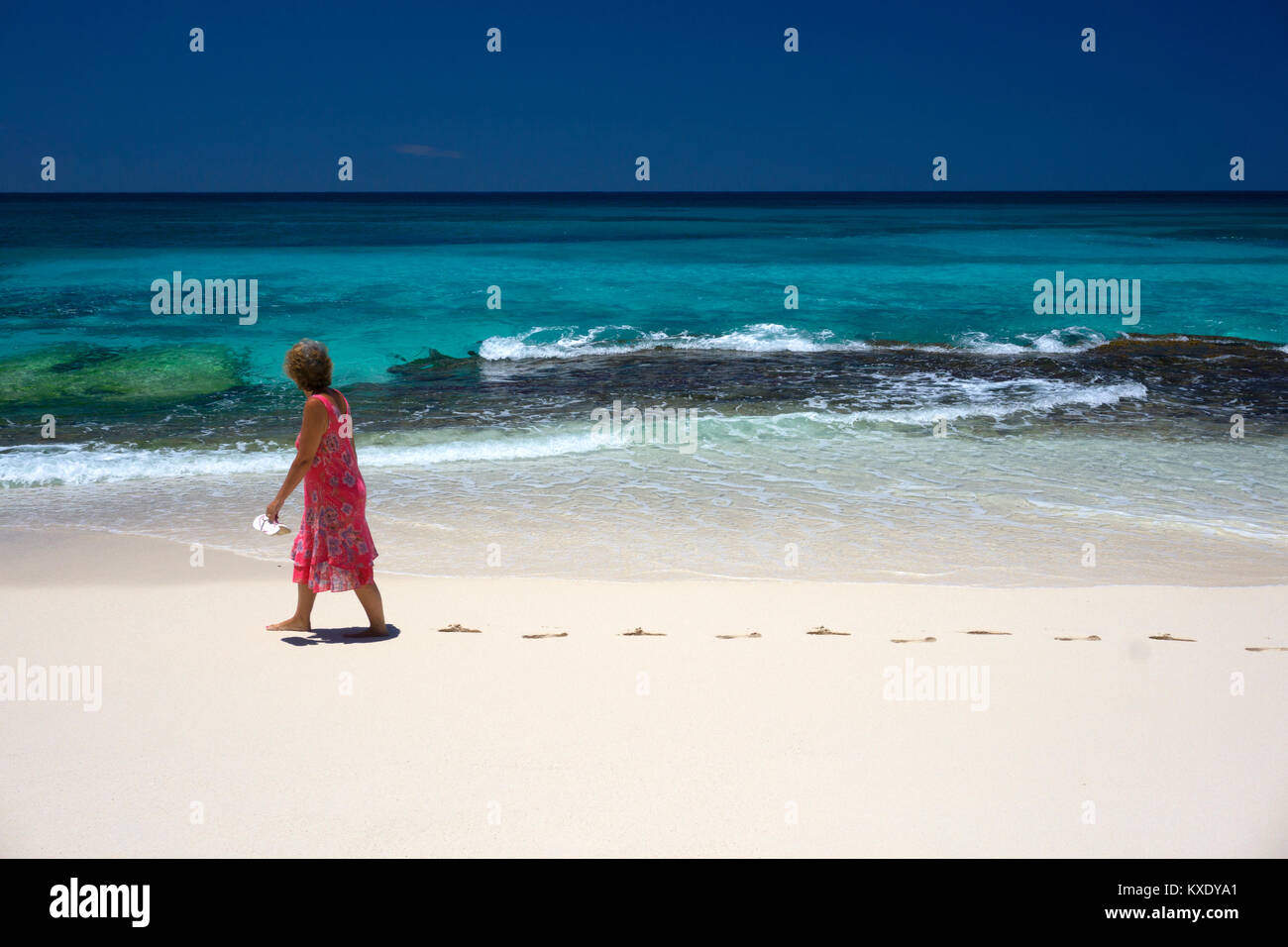 Baia Police Bay Mahe Seychelles Stock Photo - Alamy