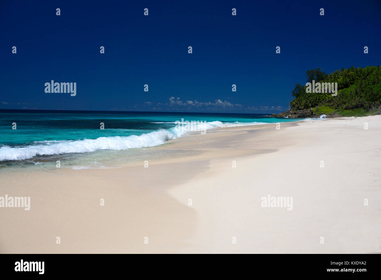 Baia Police Bay Mahe Seychelles Stock Photo - Alamy