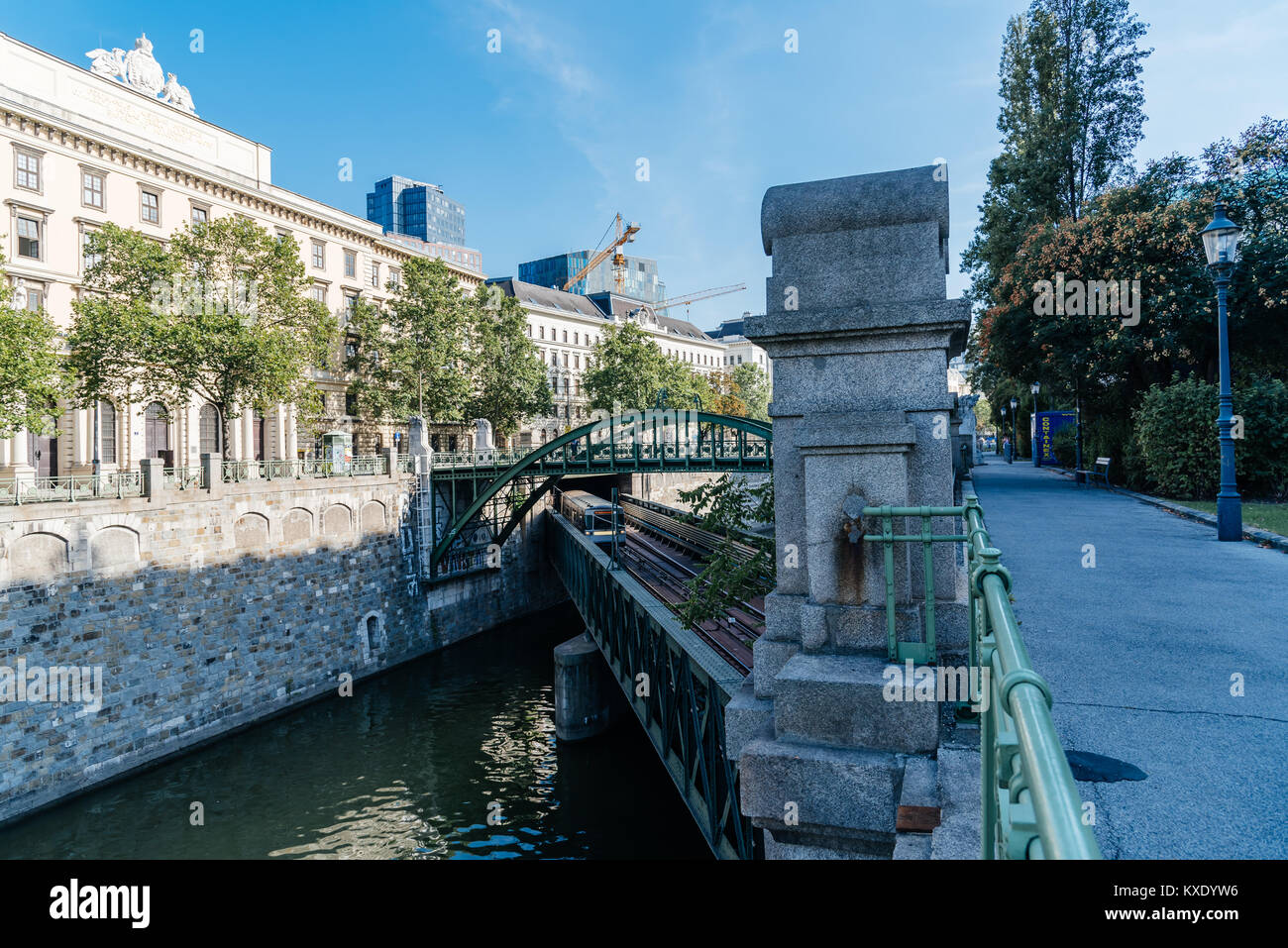 Danube Canal Vienna Austria High Resolution Stock Photography and ...