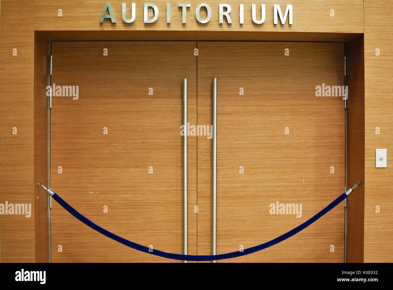 Auditorium Entrance High Resolution Stock Photography and Images - Alamy