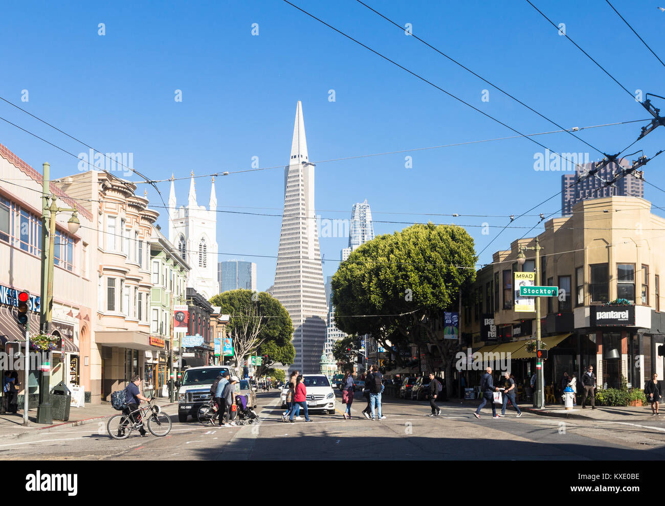 Little italy san francisco hi-res stock photography and images - Alamy