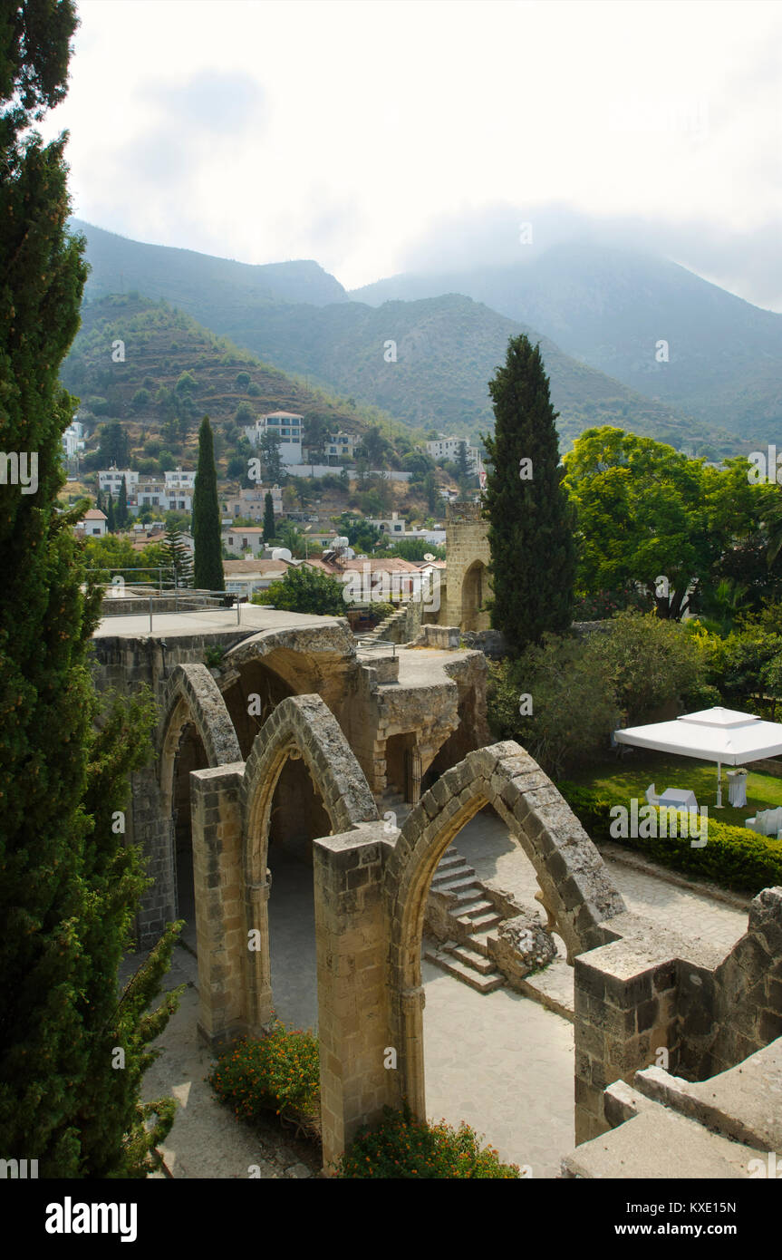 Bellapais Northern Cyprus Abbey High Resolution Stock Photography and ...