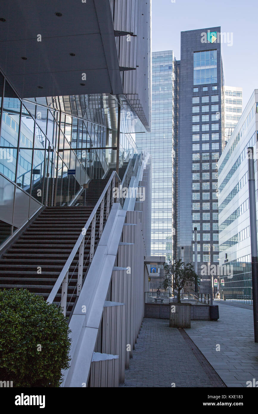 complex of Amsterdam Zuidas development office buildings Stock Photo ...
