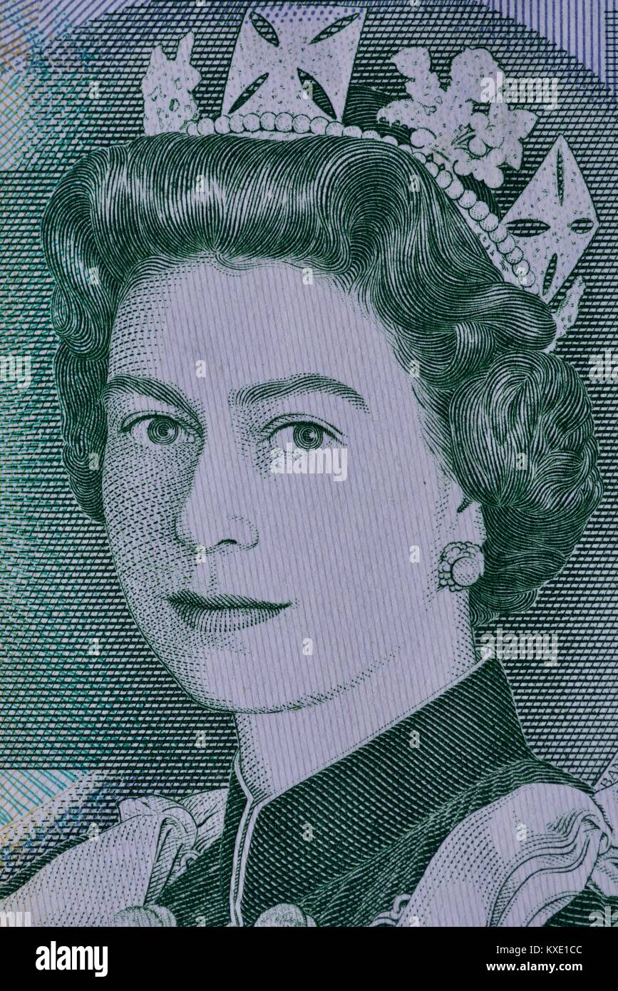 Old english bank note newton hi-res stock photography and images - Alamy