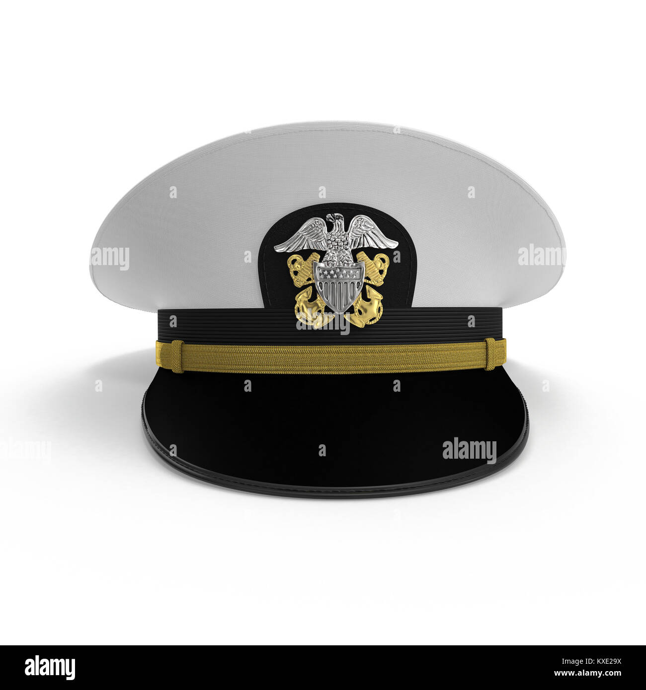 Military marine hat Cut Out Stock Images & Pictures - Alamy