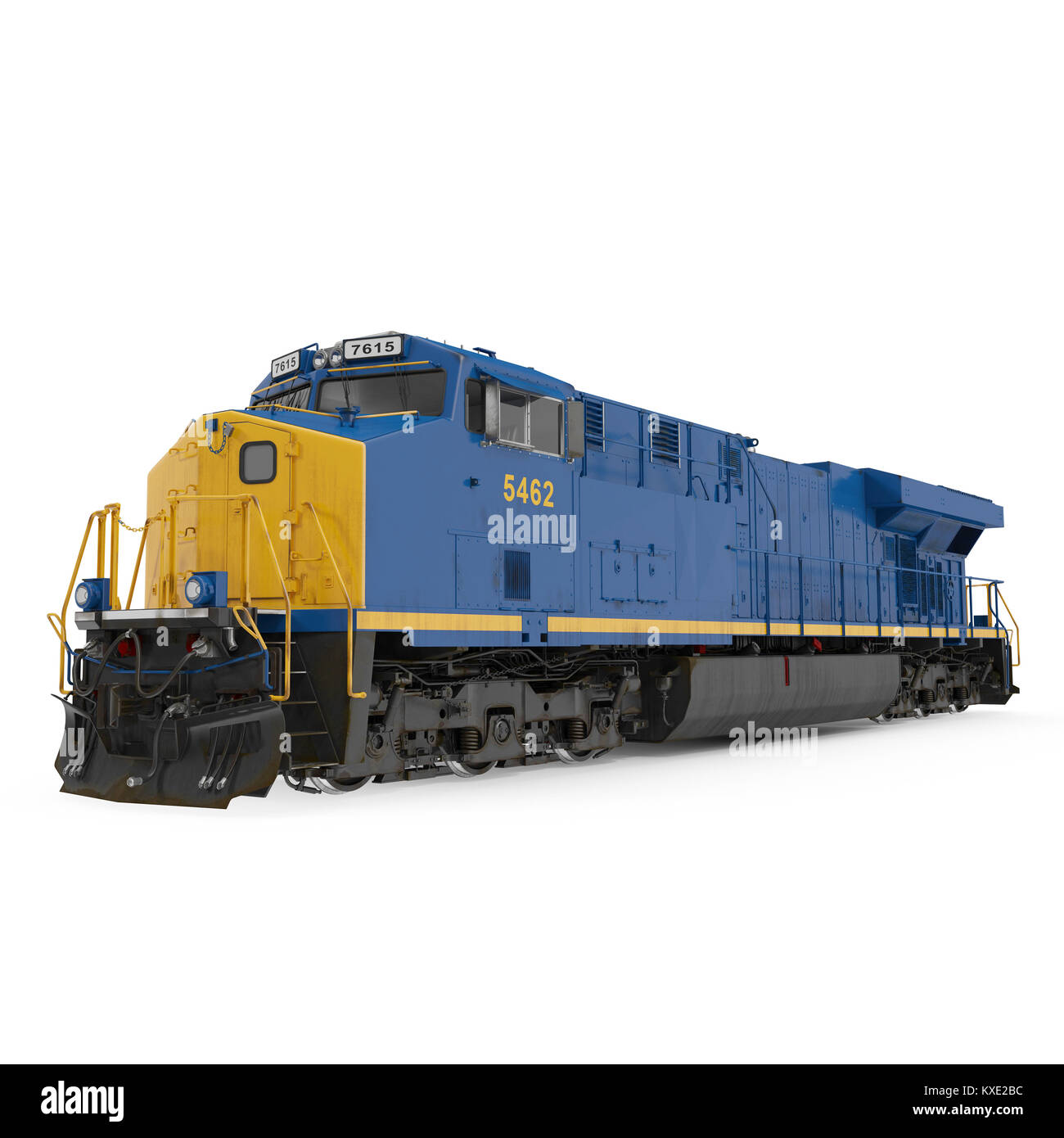 Modern diesel locomotive Cut Out Stock Images & Pictures - Alamy