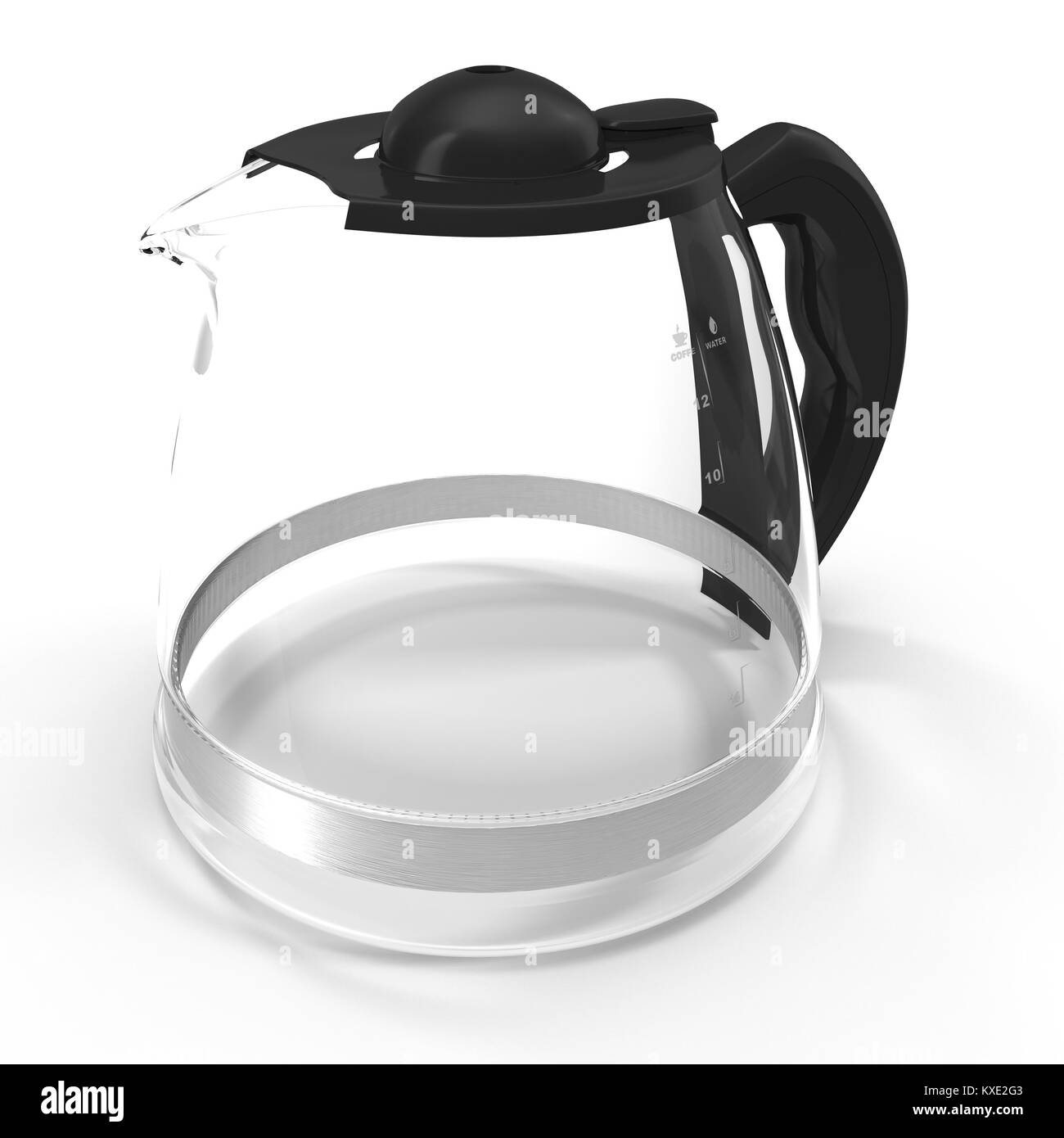 Empty coffee maker Black and White Stock Photos & Images - Alamy