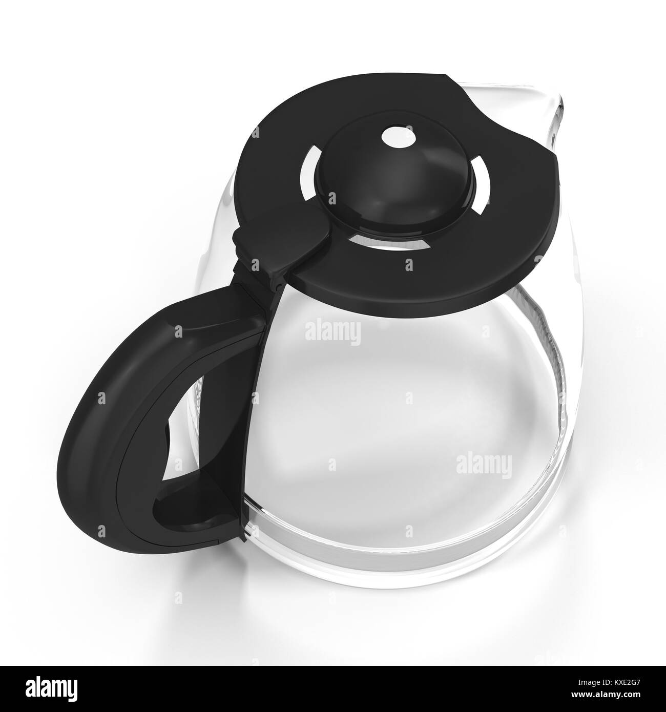 3d render coffee machine Black and White Stock Photos & Images - Alamy