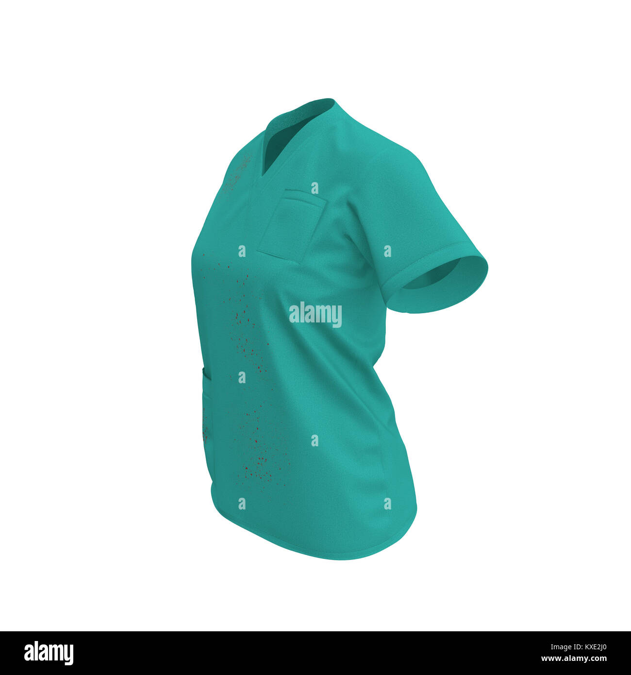 Blood stained uniform Cut Out Stock Images & Pictures - Alamy