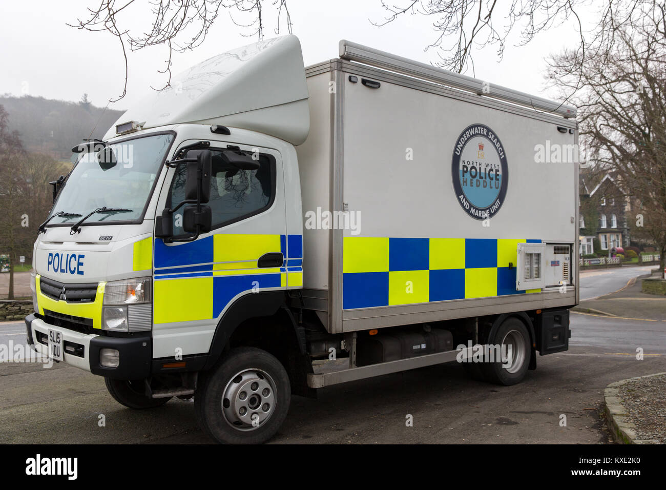 The North West Police Underwater Search and Marine Unit Support Vehicle ...
