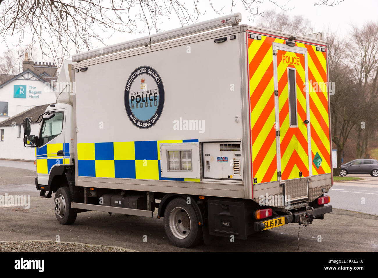 The North West Police Underwater Search and Marine Unit Support Vehicle ...