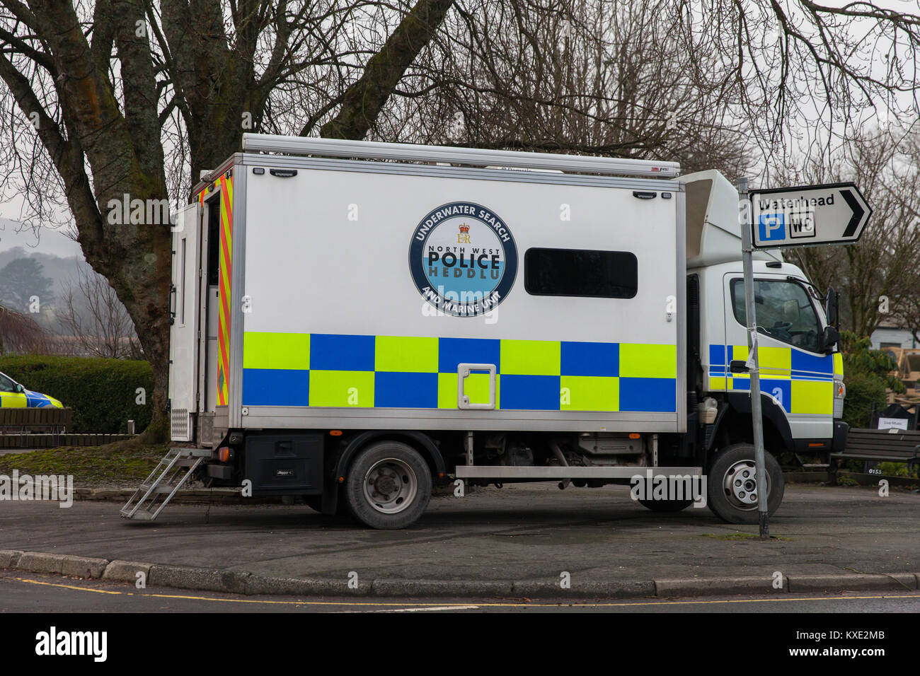 The North West Police Underwater Search and Marine Unit Support Vehicle ...