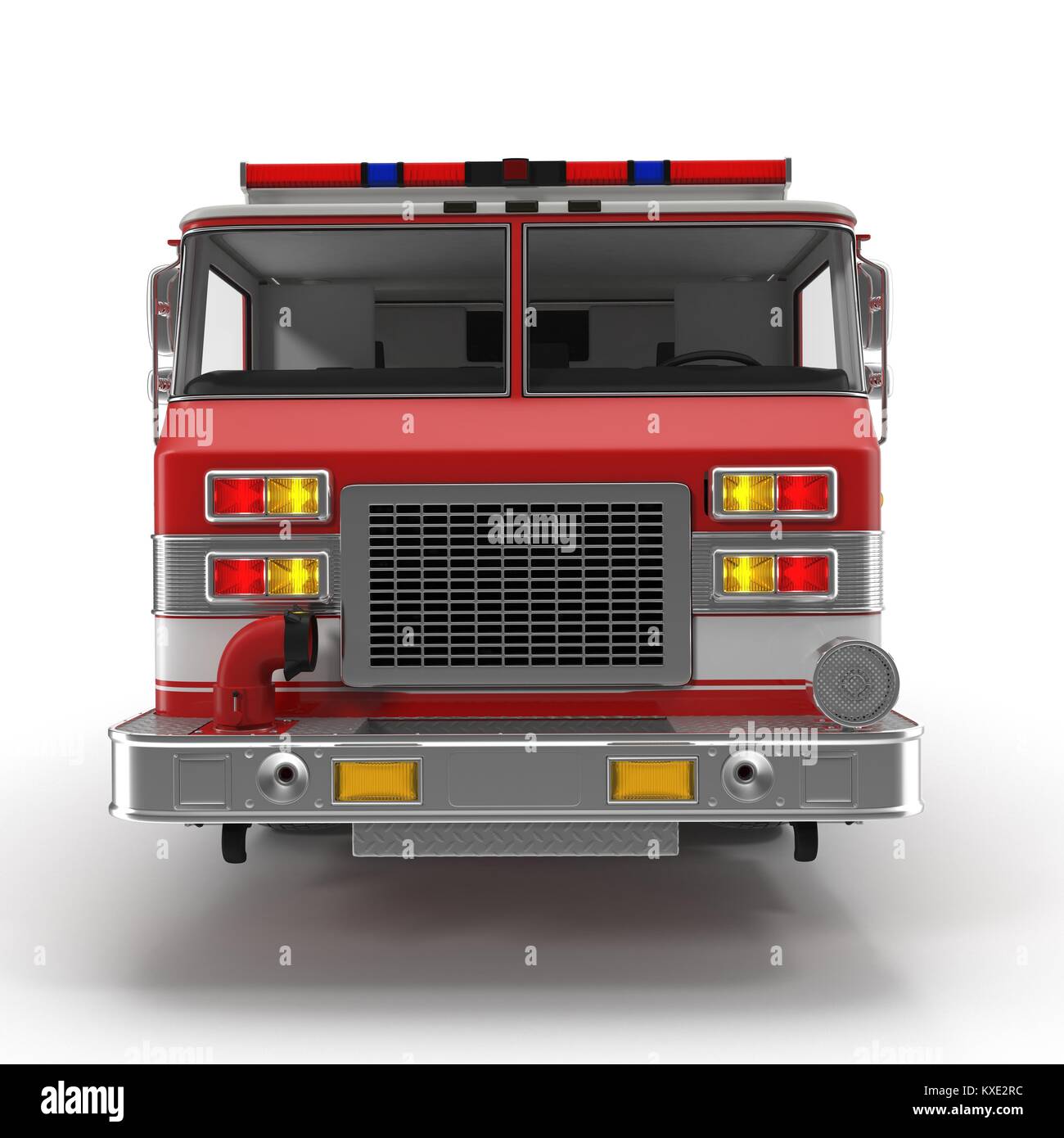 Fire Truck Front View