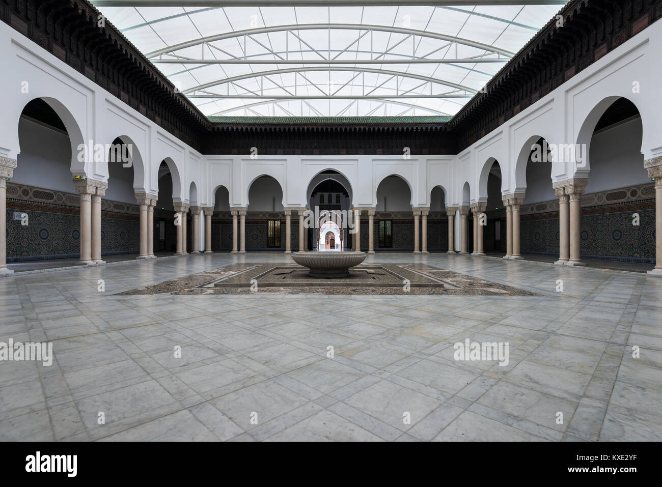 Grande Mosquée de Paris (The Paris Mosque or The Great Mosque of Paris ...