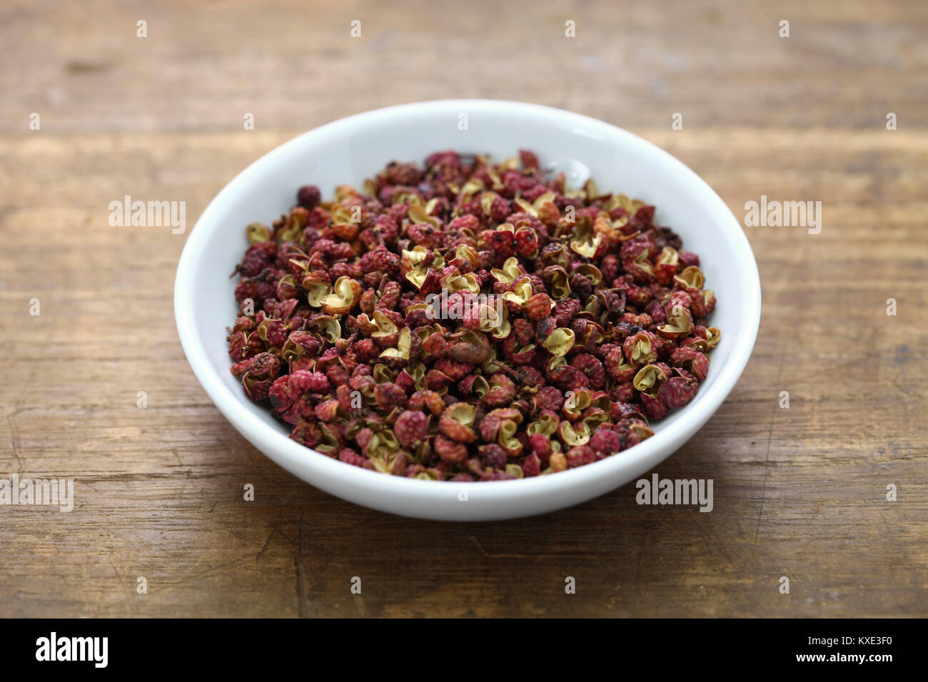 red sichuan pepper Stock Photo - Alamy
