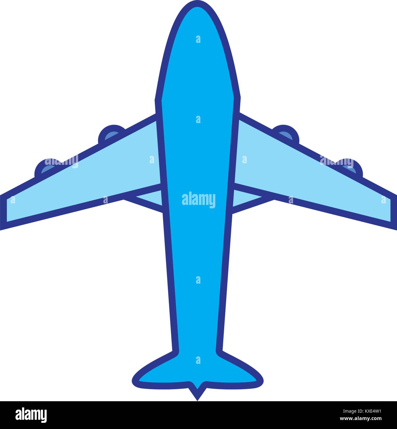 Full aircraft Stock Vector Images - Alamy