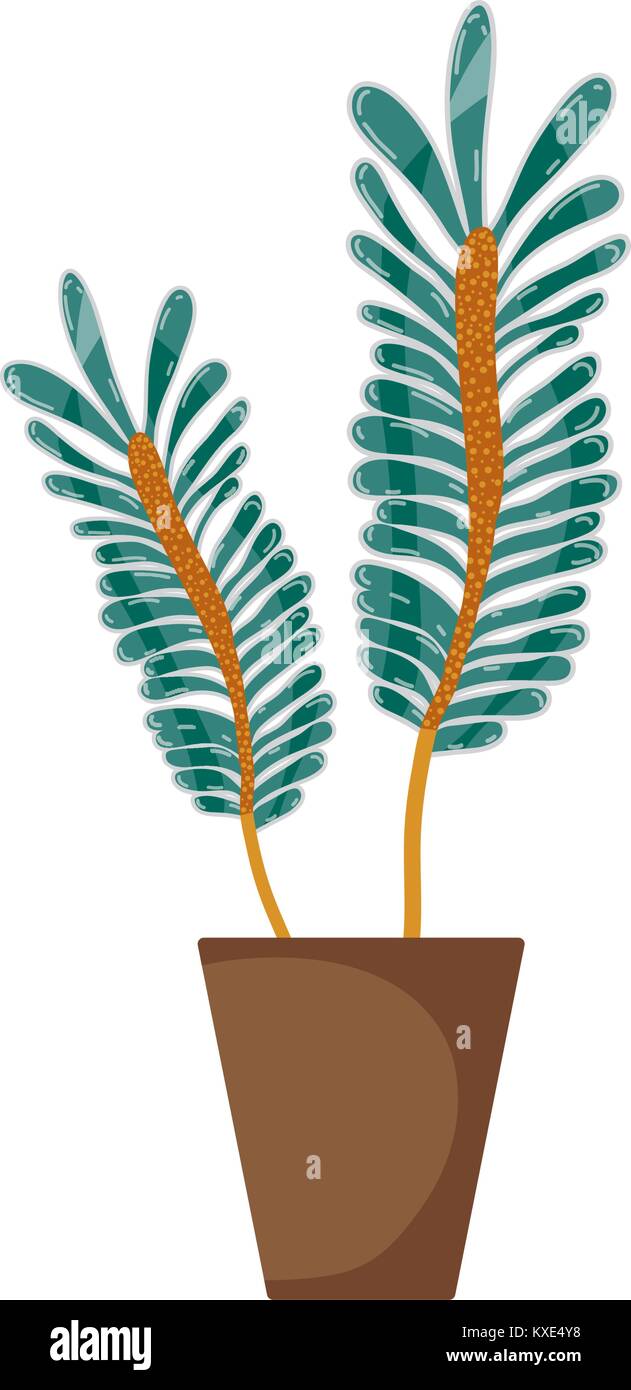 Meadow plants pot Stock Vector Images - Alamy