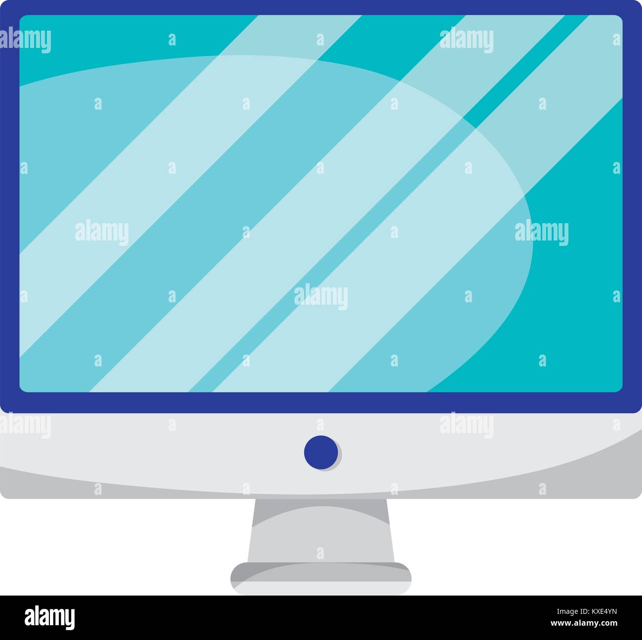 electronic computer screen technology icon Stock Vector Image & Art - Alamy