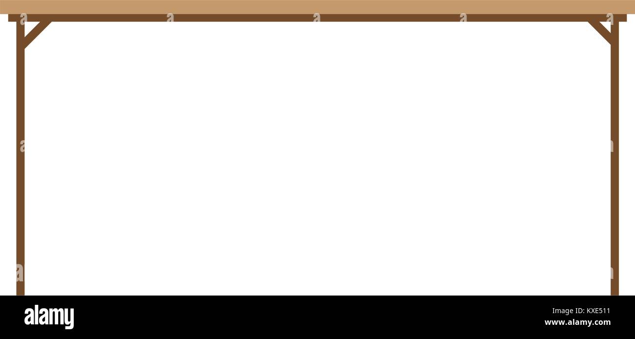 wood desk object design to office Stock Vector Image & Art - Alamy