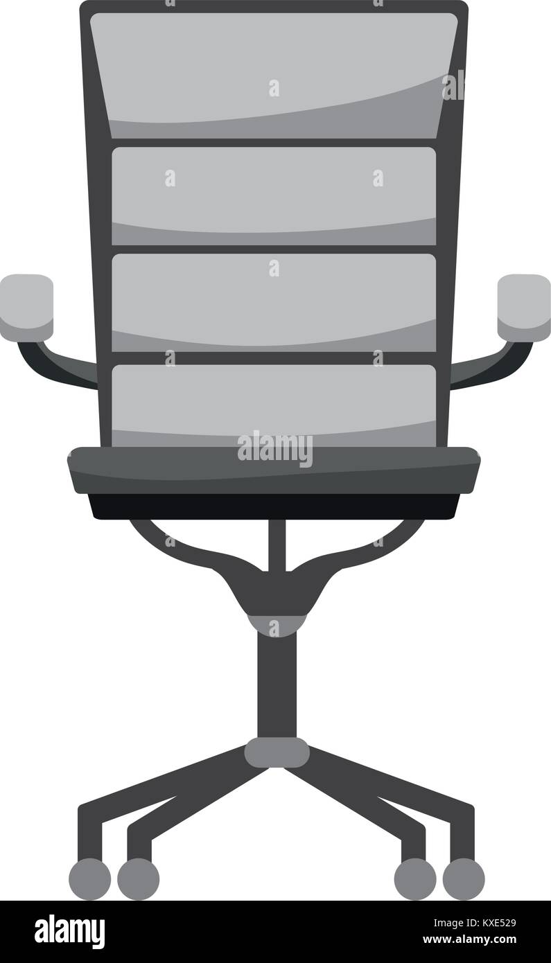 chair office style object design Stock Vector Image & Art - Alamy