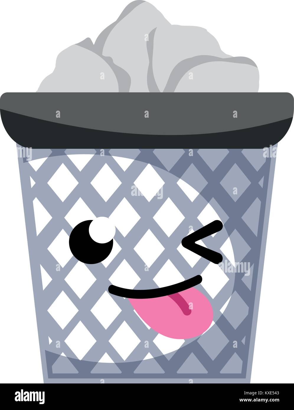 funny papers can kawaii cartoon Stock Vector Image & Art - Alamy