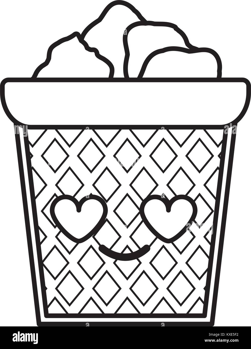 Face can love Stock Vector Images - Alamy