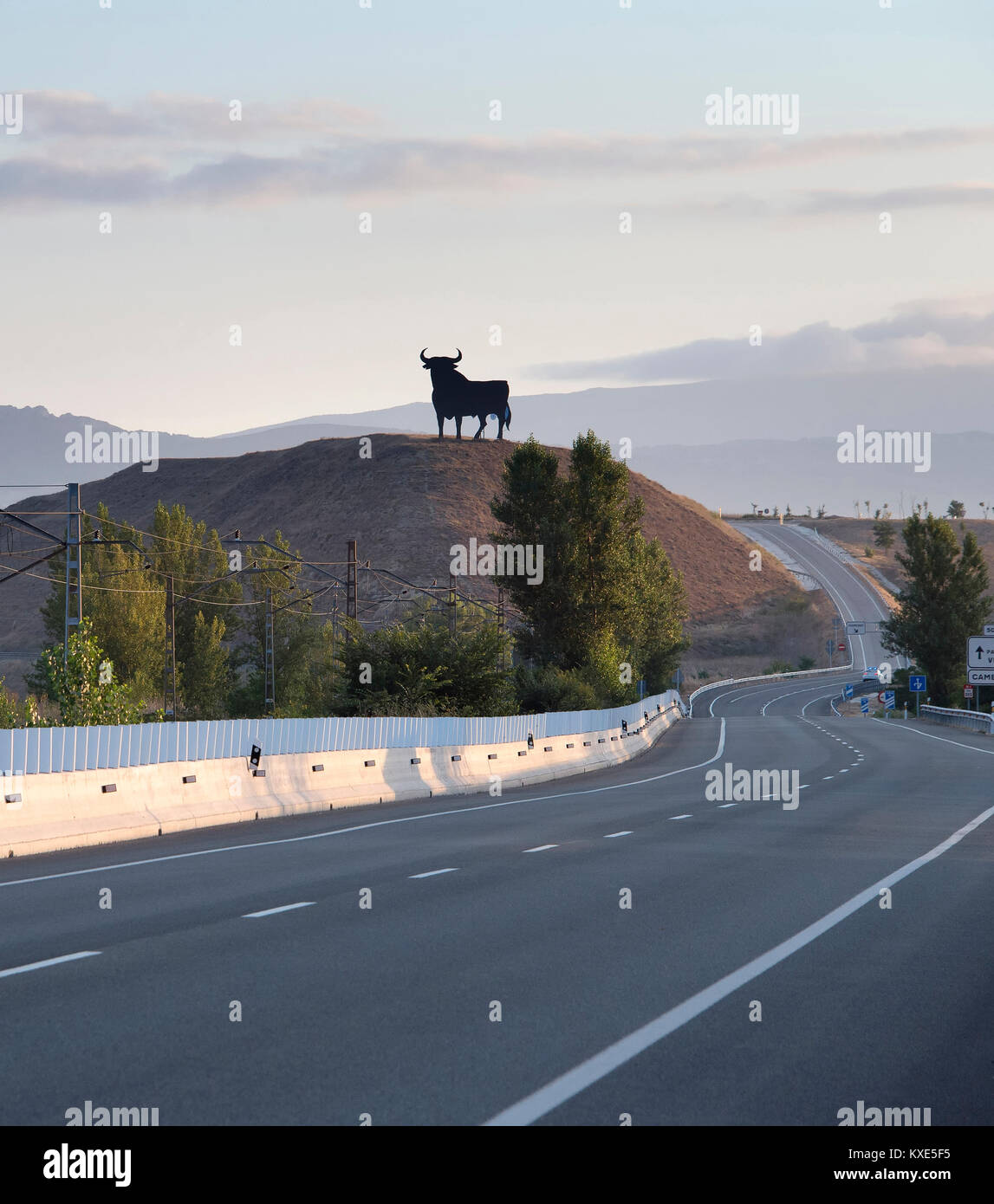 Spanish bull sign hi-res stock photography and images - Alamy