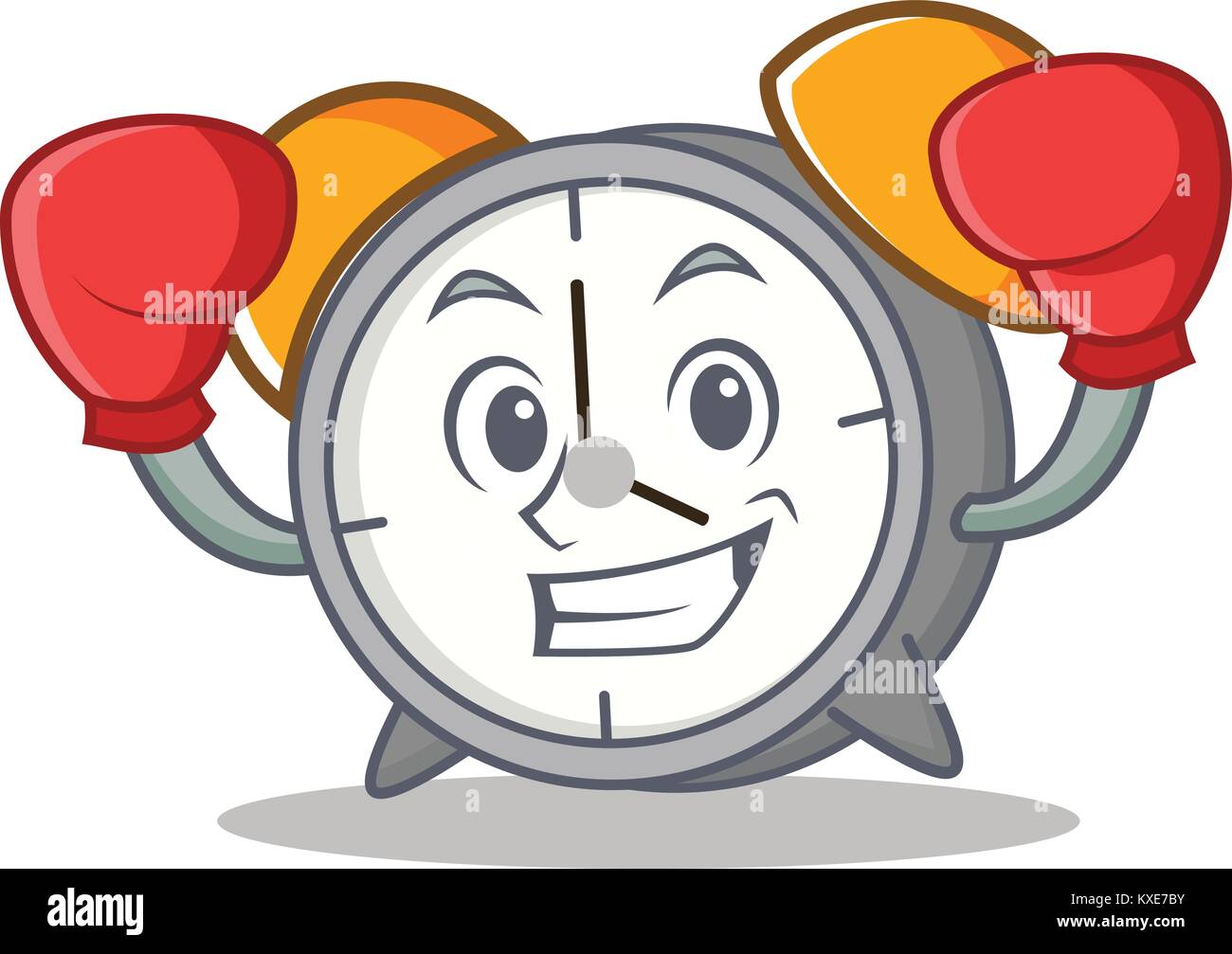 Boxer hands up Stock Vector Images - Alamy