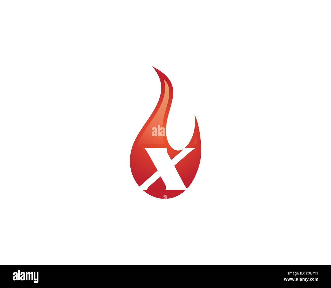 X, fire alphabet hi-res stock photography and images - Alamy