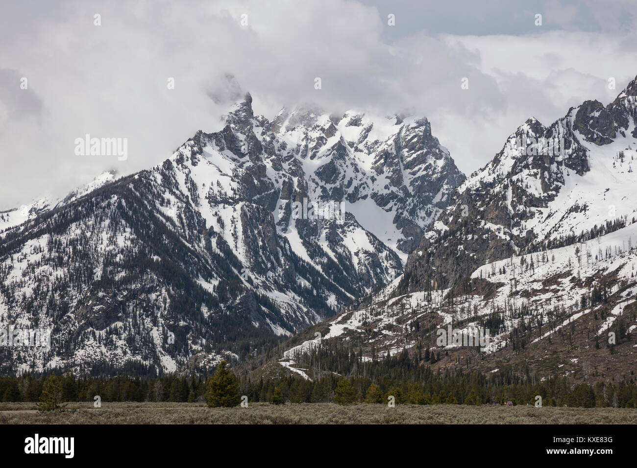 Grand teton national park turnout hi-res stock photography and images ...