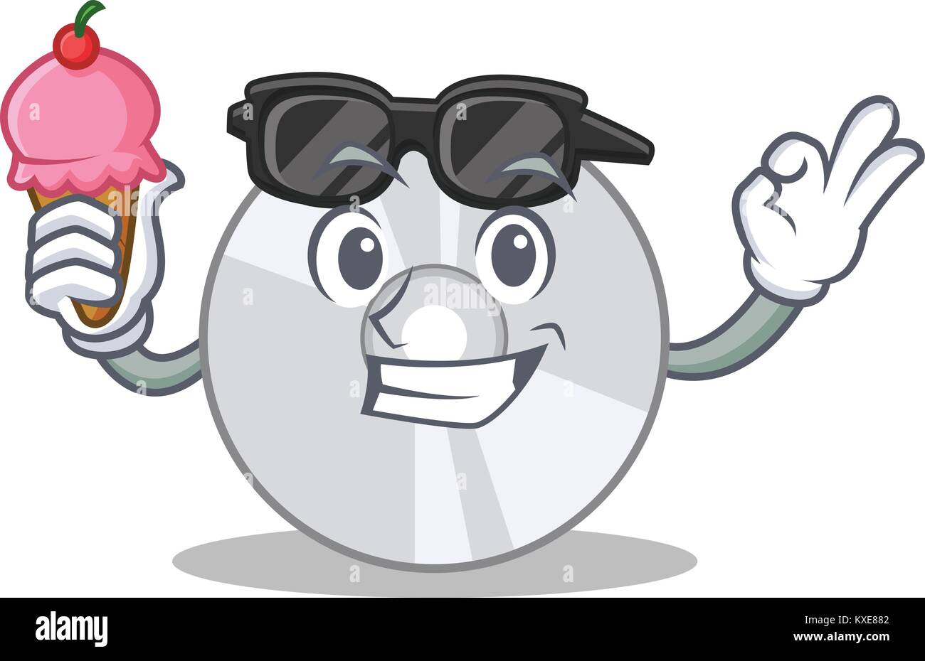 Compact ice Stock Vector Images - Alamy