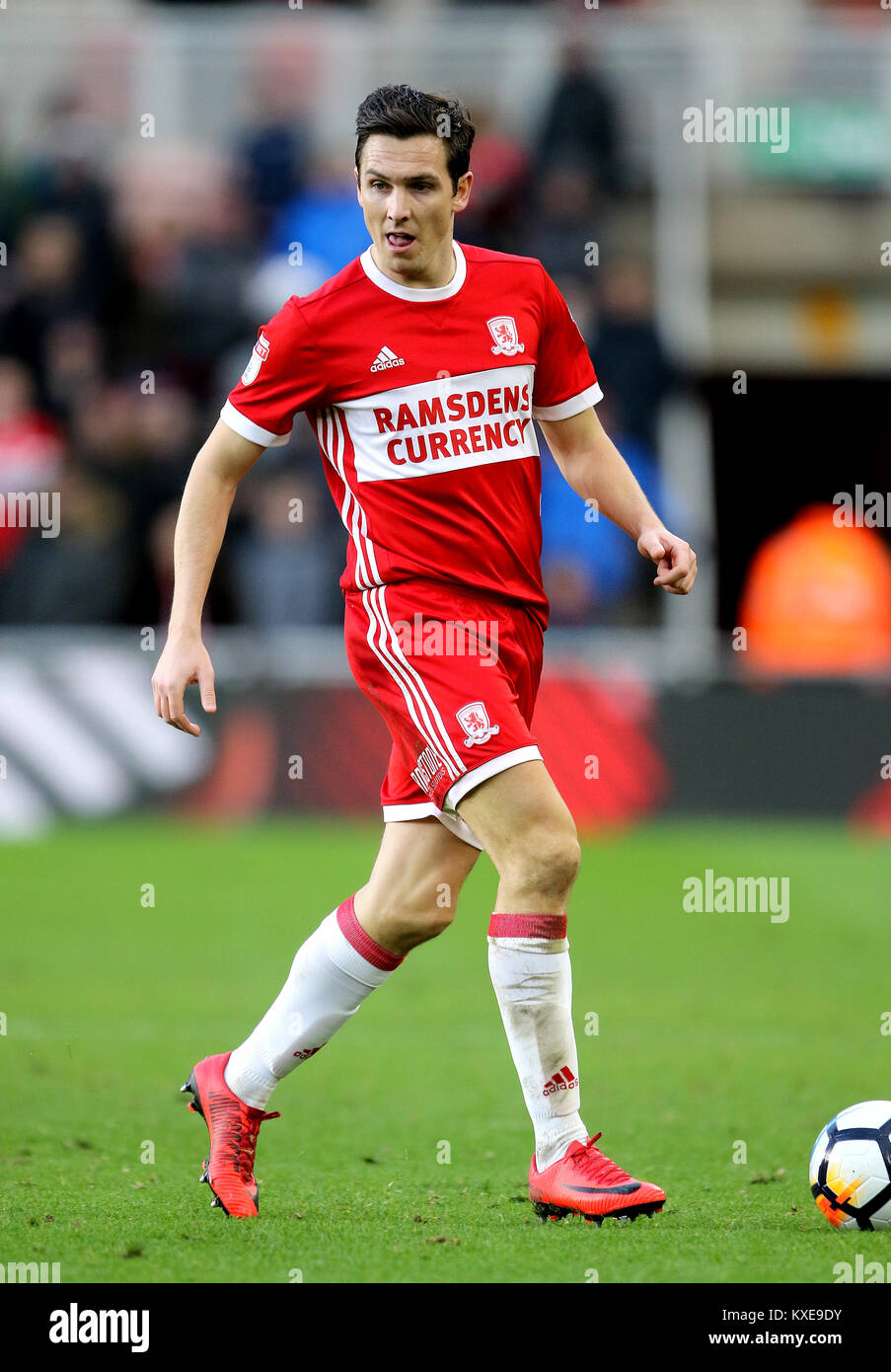 Middlesbrough's Stewart Downing Stock Photo - Alamy