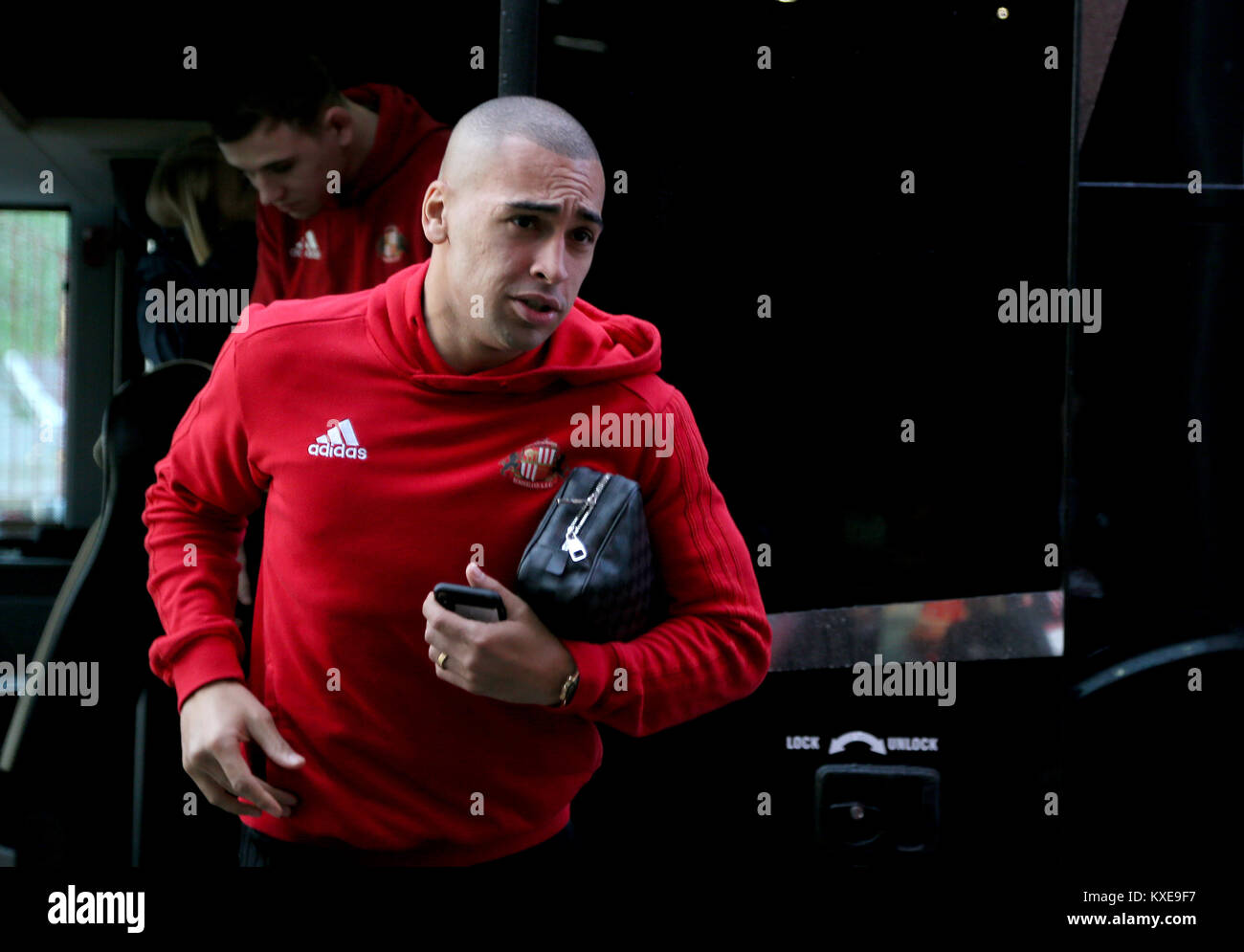Sunderland's James Vaughan Stock Photo - Alamy