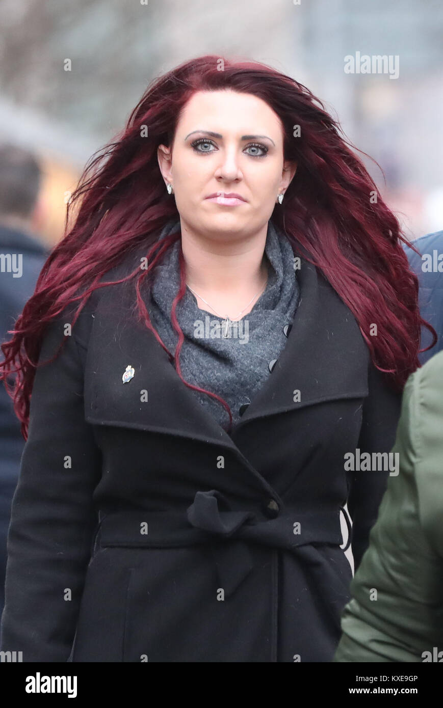 RETRANSMITTED CORRECTING TITLE Britain First Deputy Leader Jayda ...