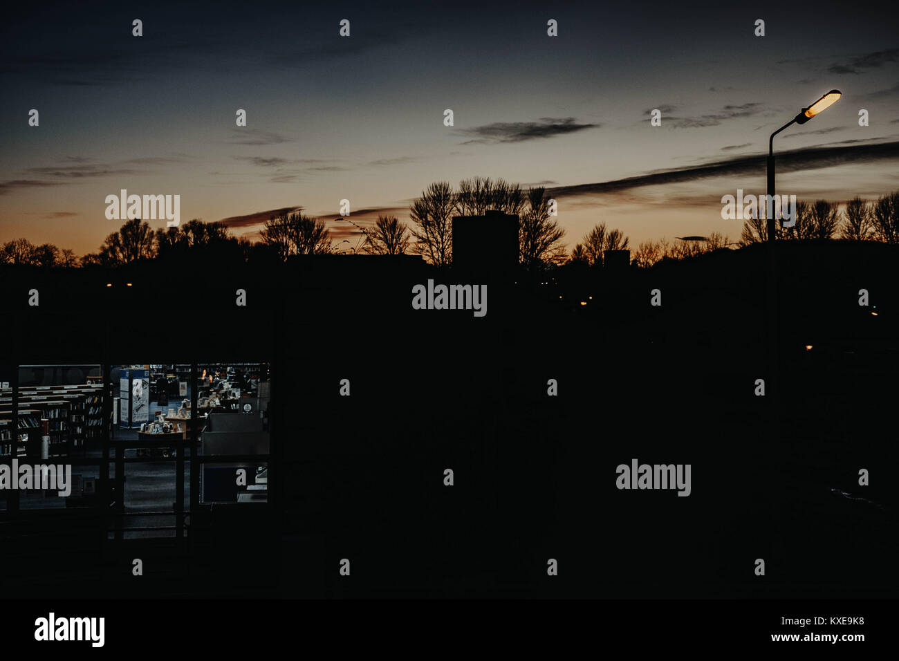 Southside of Glasgow at Sunset, Glasgow, Scotland Stock Photo - Alamy