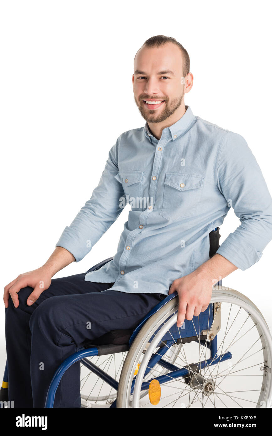 man in wheelchair Stock Photo - Alamy
