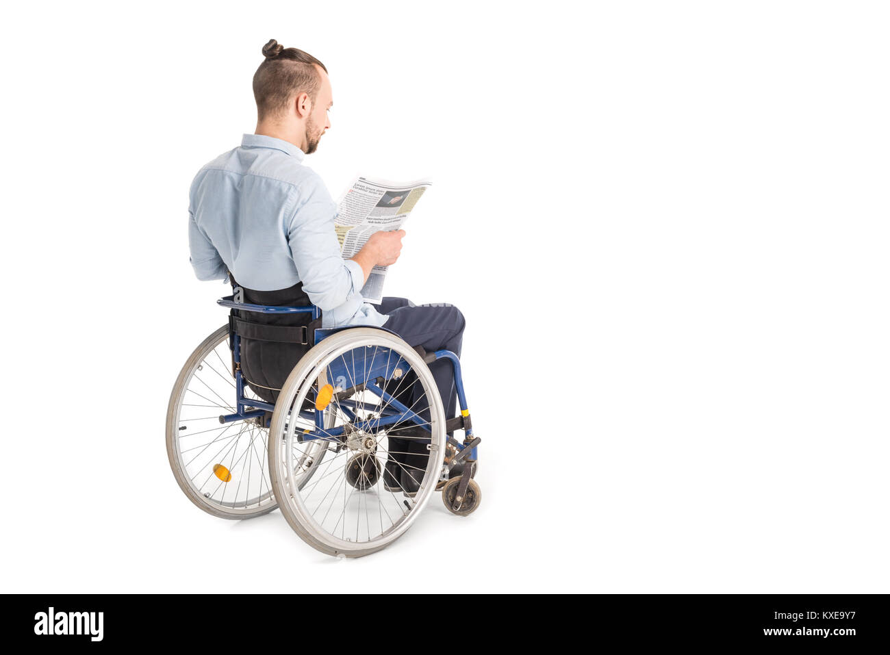 Businessman with disability Cut Out Stock Images & Pictures - Alamy