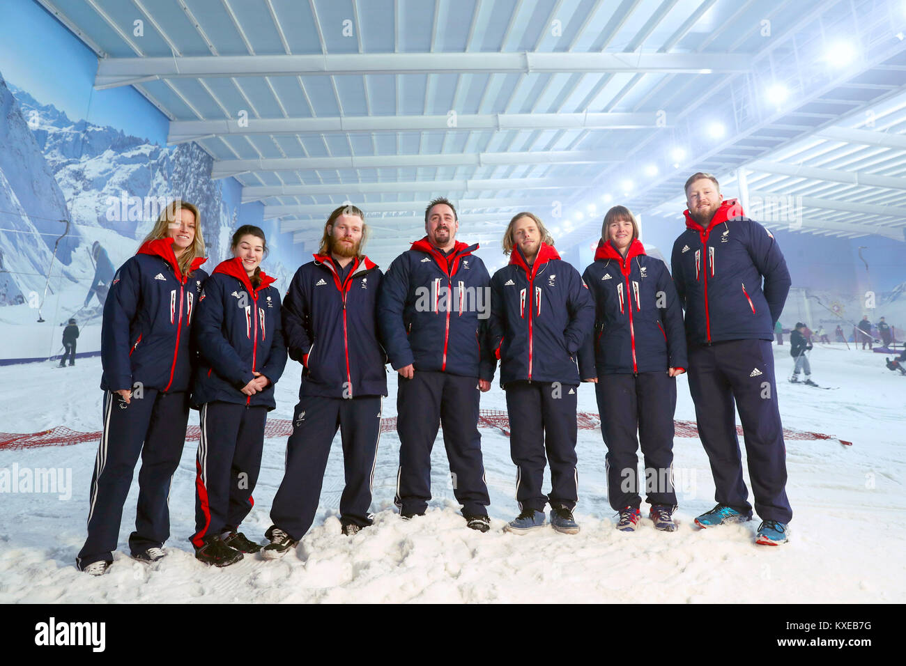 ParalympicsGB athletes (left-right) Jennifer Kehoe, Menna Fitzpatrick ...