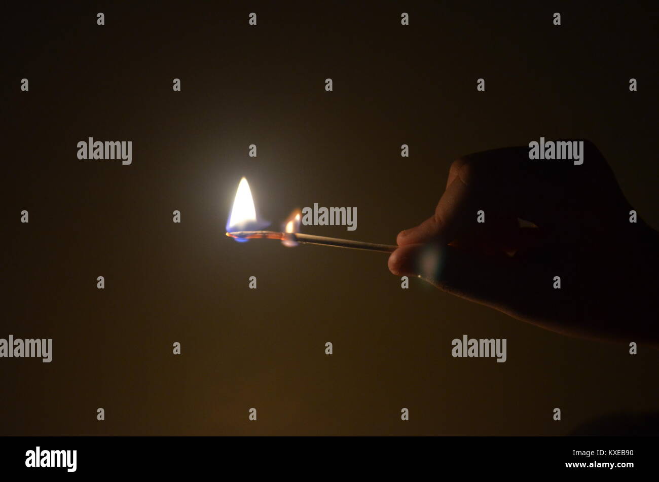 A small fire Stock Photo - Alamy