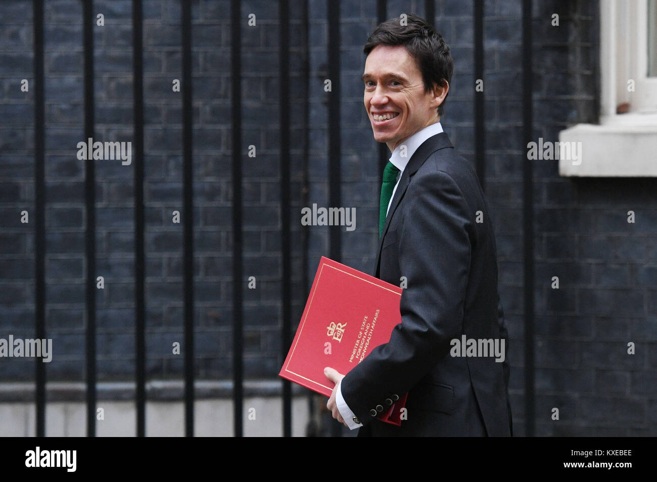 Rory Stewart MP arriving in Downing Street, London, as Theresa May ...