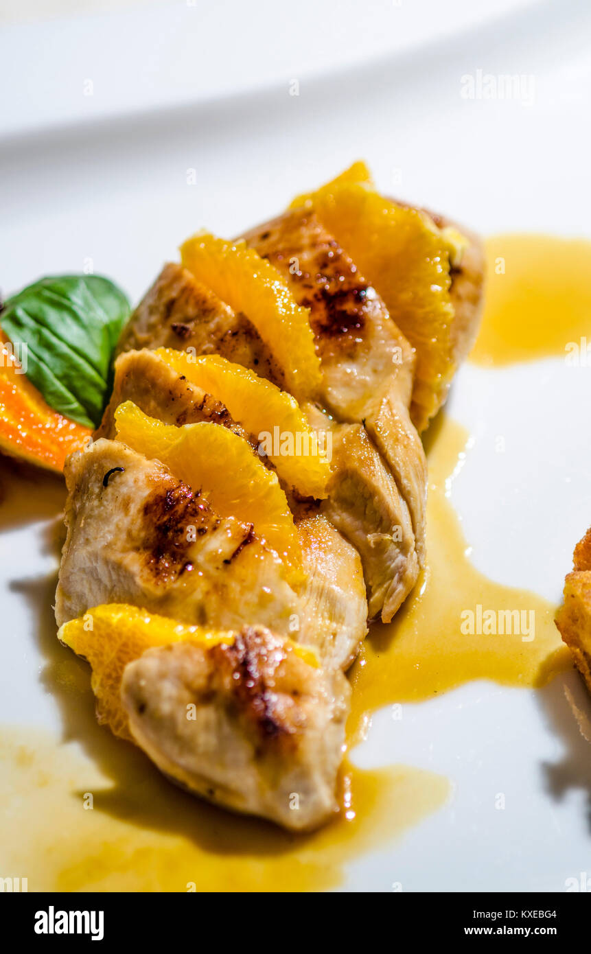 Prepared delicious meat Stock Photo - Alamy