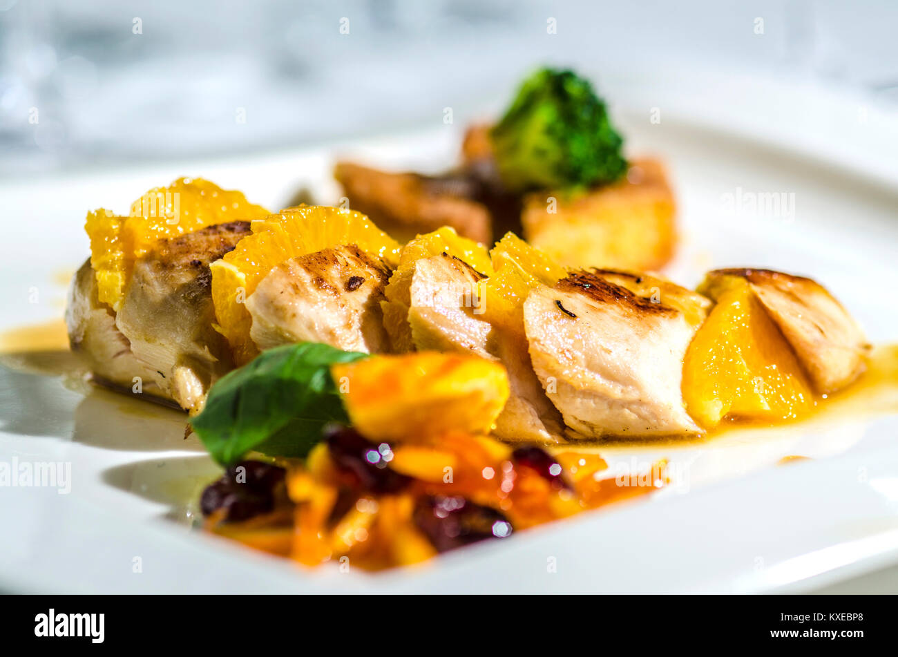 Delicious chicken vegetable dish prepared hi-res stock photography and ...